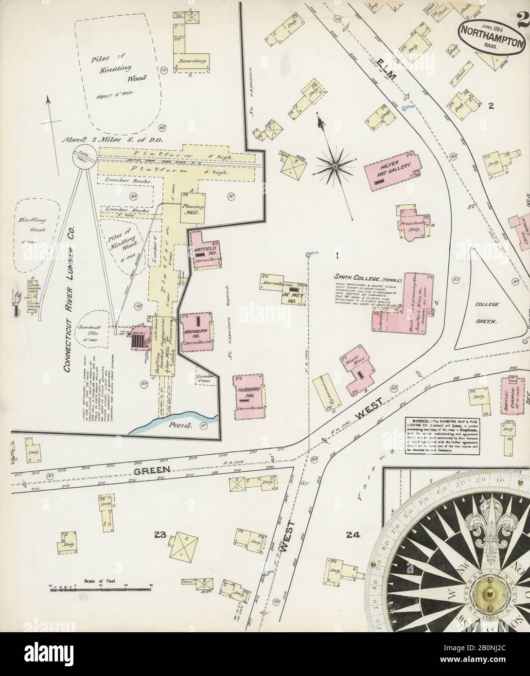 Image 2 of Sanborn Fire Insurance Map from Northampton, Hampshire ...