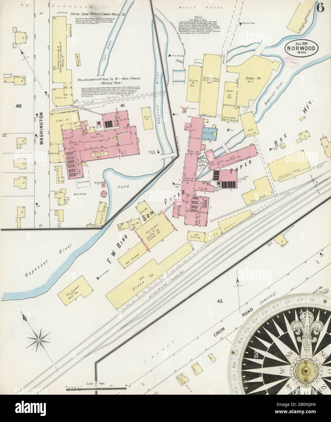 Norwood map hi-res stock photography and images - Alamy