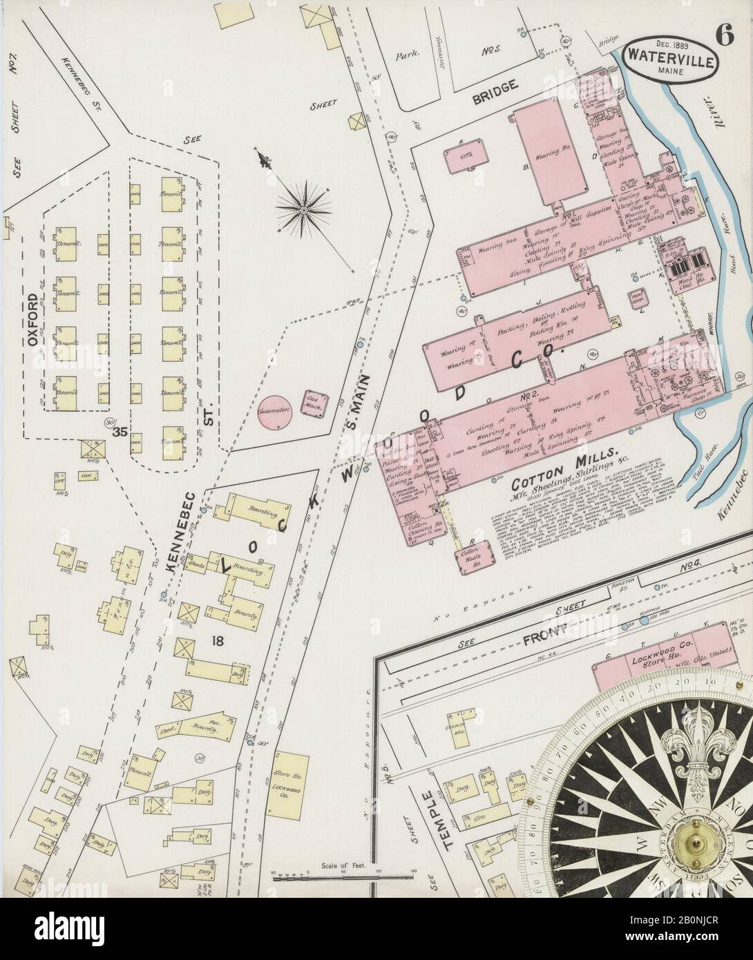 Waterville maine hi-res stock photography and images - Alamy