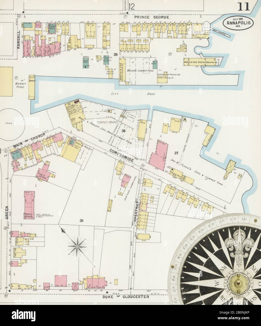 Image 11 of Sanborn Fire Insurance Map from Annapolis, Anne Arundel ...