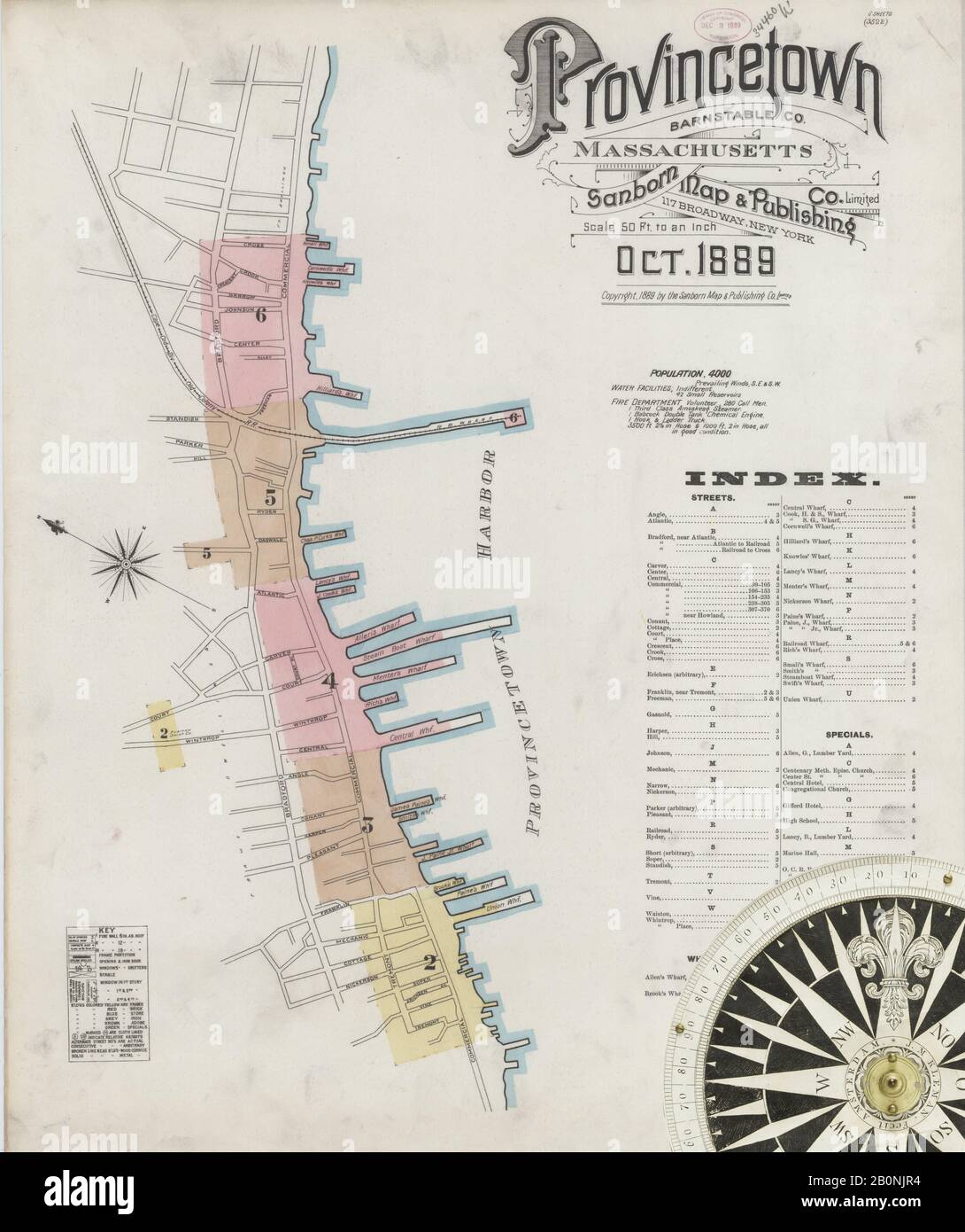 Image 1 of Sanborn Fire Insurance Map from Provincetown, Barnstable ...