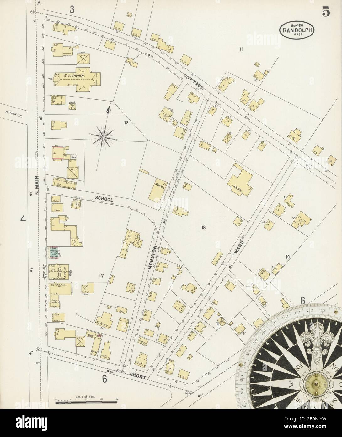 Randolph map hi-res stock photography and images - Alamy