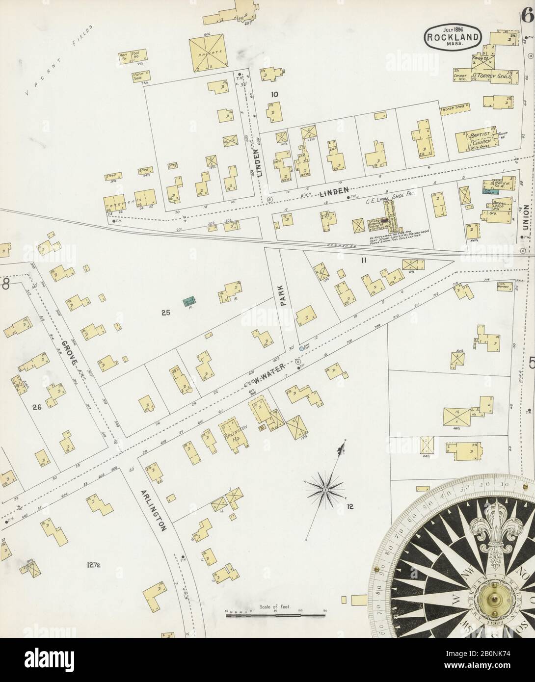 Rockland massachusetts map hi-res stock photography and images - Alamy