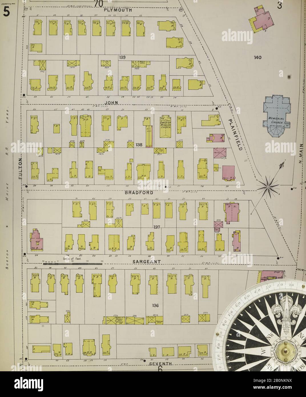 Image 6 of Sanborn Fire Insurance Map from Springfield, Hampden County ...