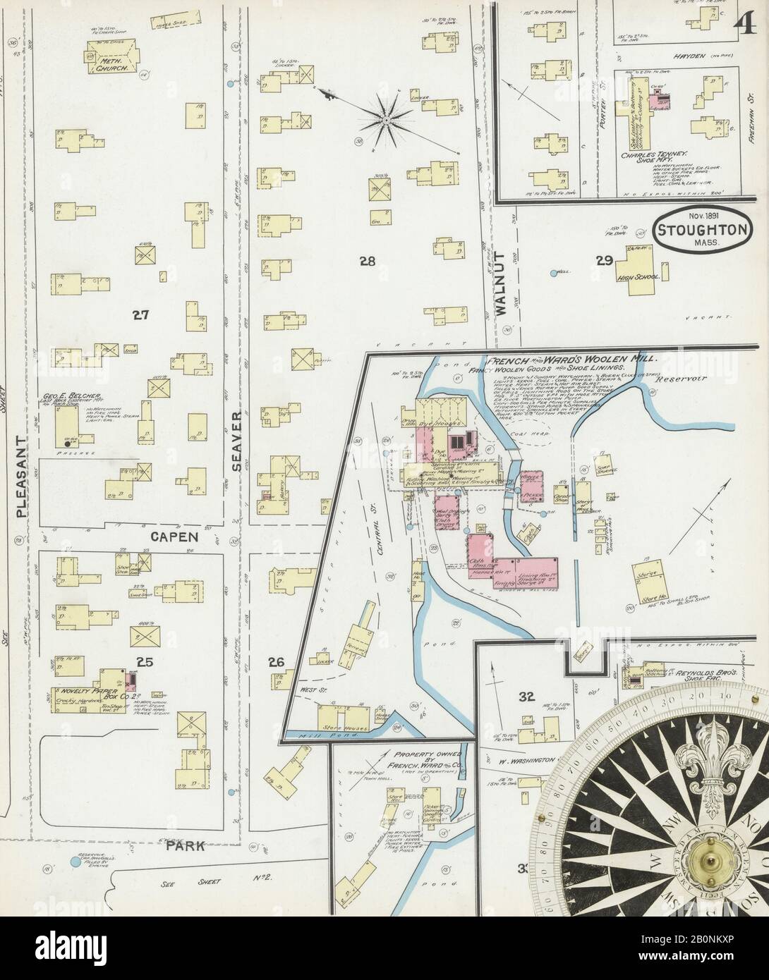 Stoughton map hi-res stock photography and images - Alamy