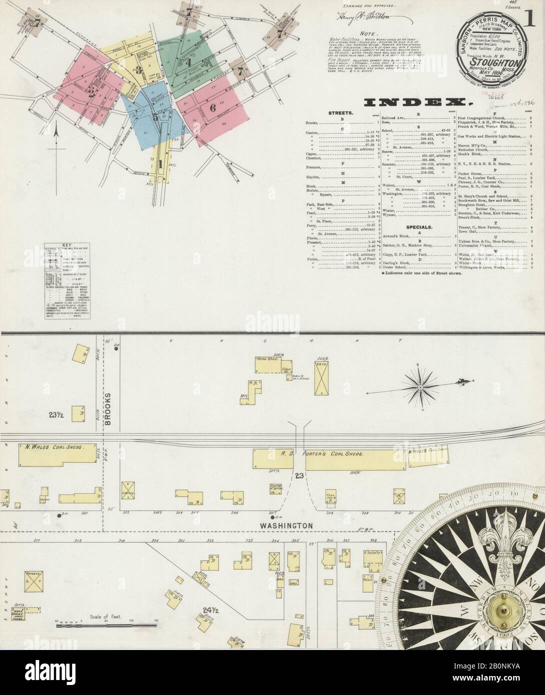 Map of stoughton hi-res stock photography and images - Alamy