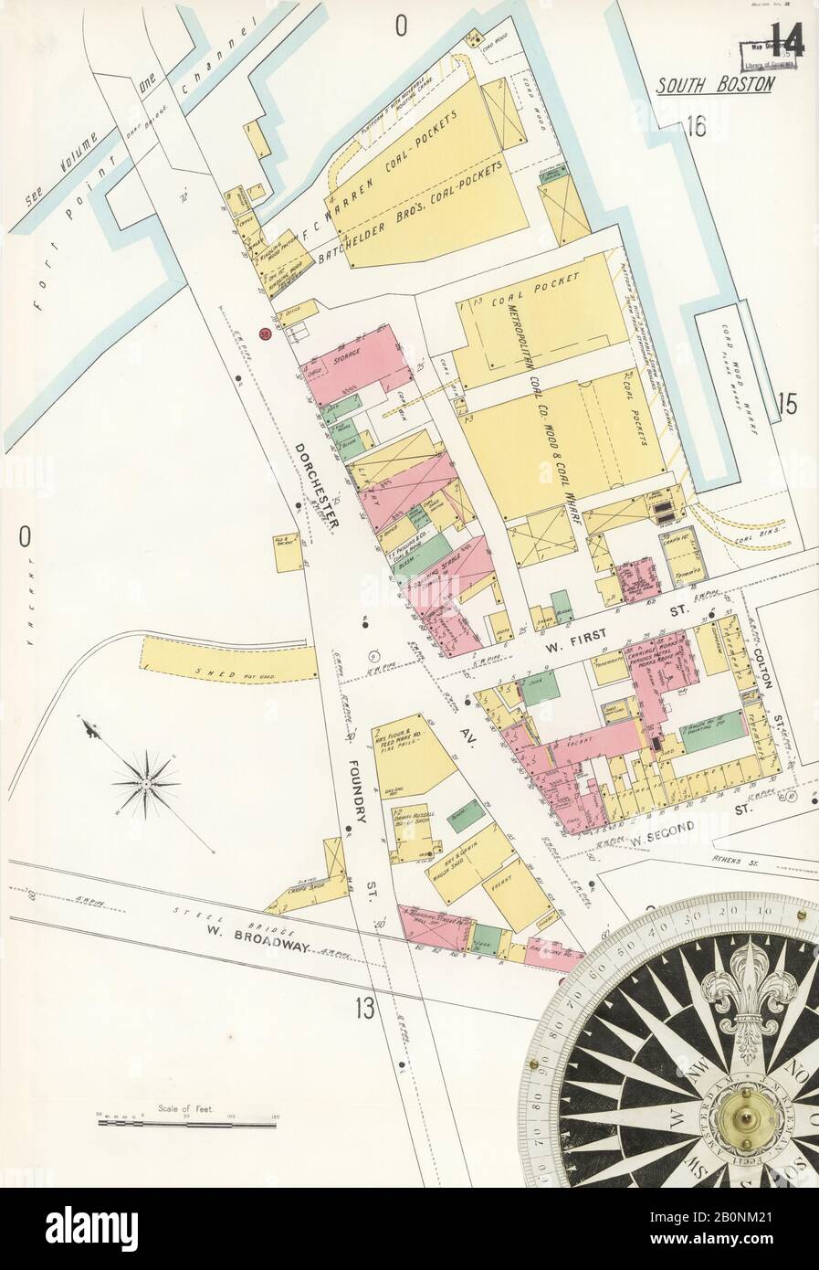 Image 17 of Sanborn Fire Insurance Map from Boston, Suffolk County ...