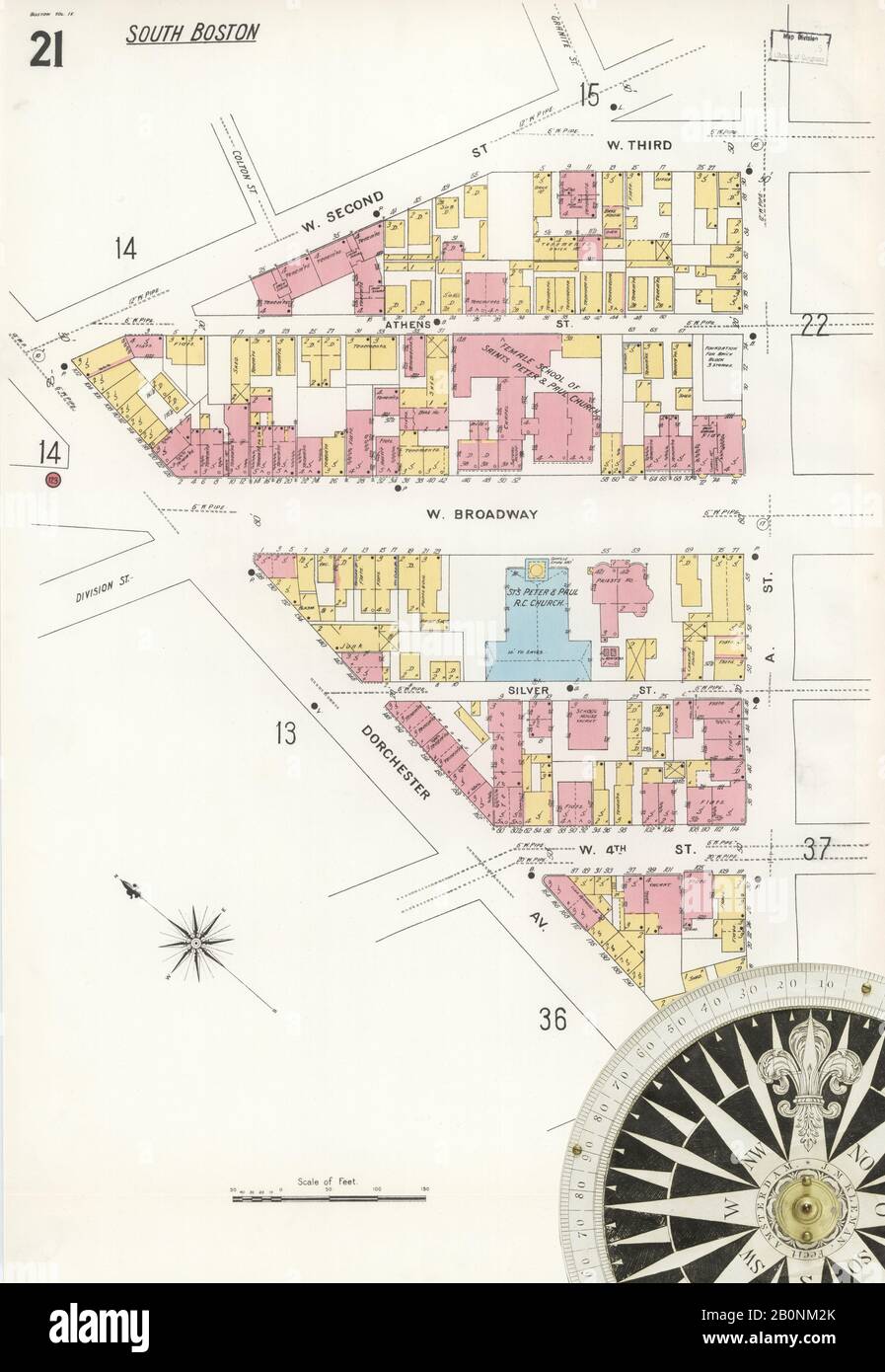 Image 24 of Sanborn Fire Insurance Map from Boston, Suffolk County ...