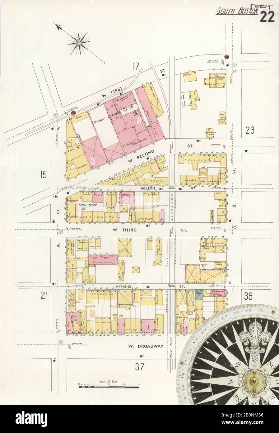 Image 25 of Sanborn Fire Insurance Map from Boston, Suffolk County ...