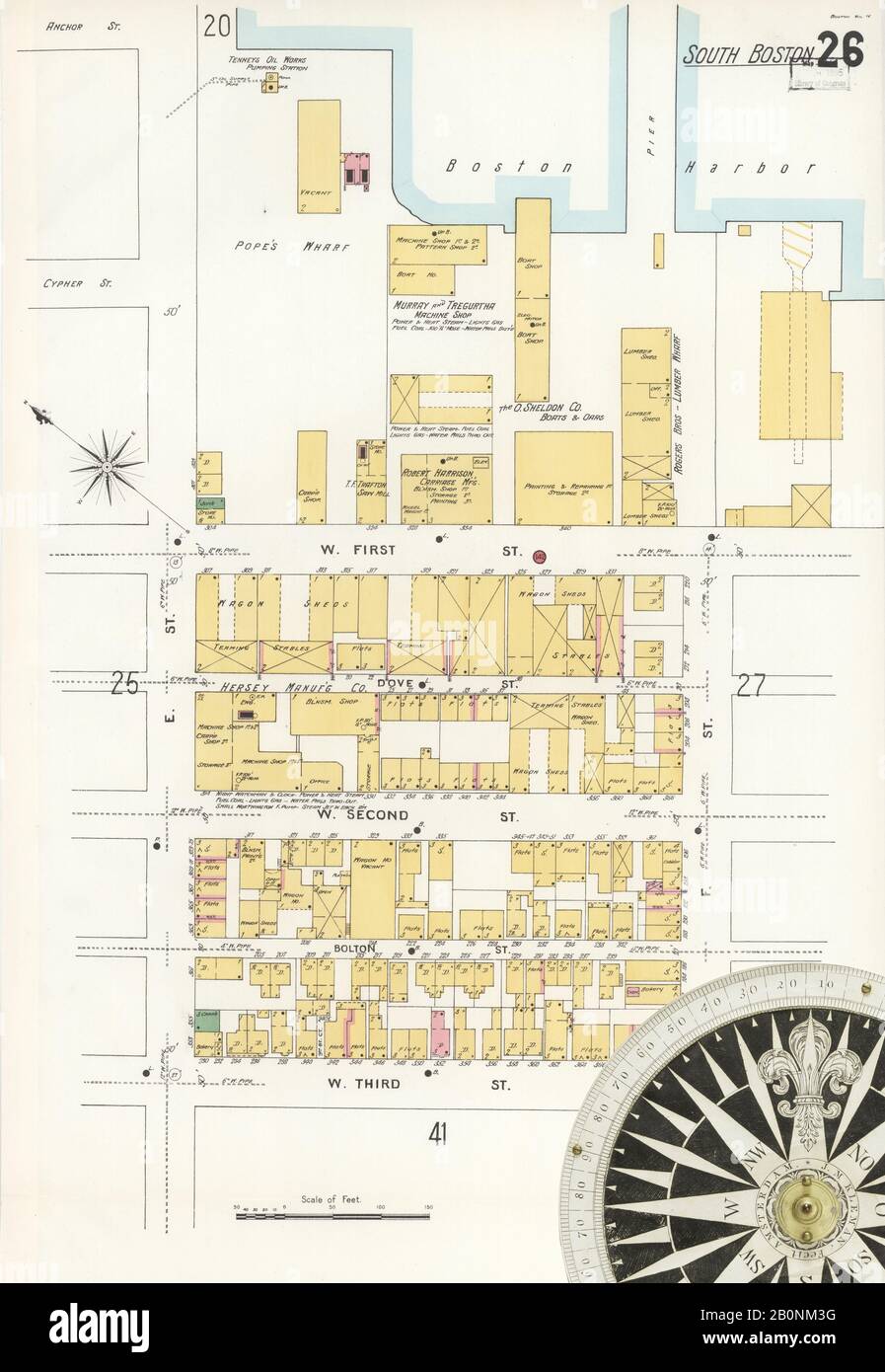 Image 29 of Sanborn Fire Insurance Map from Boston, Suffolk County ...