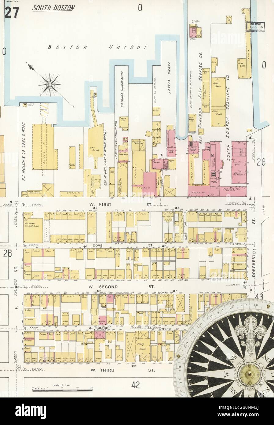 Image 30 of Sanborn Fire Insurance Map from Boston, Suffolk County ...