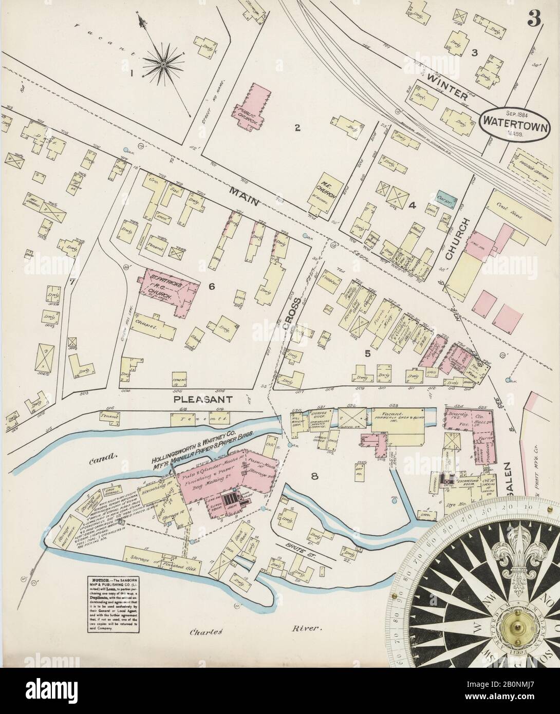 Map of watertown hi-res stock photography and images - Alamy
