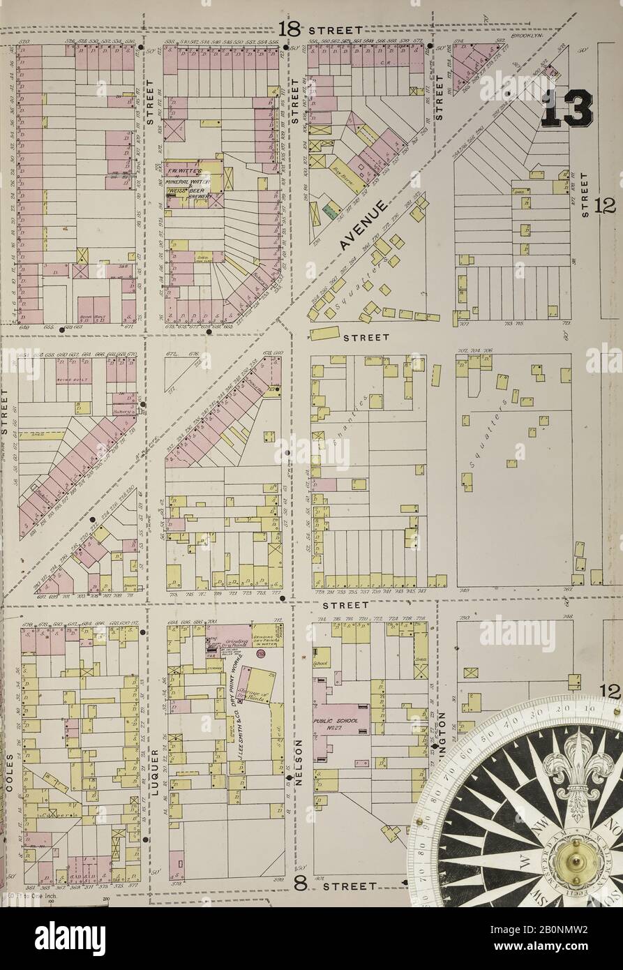 Image 28 of Sanborn Fire Insurance Map from Brooklyn, Kings County, New ...