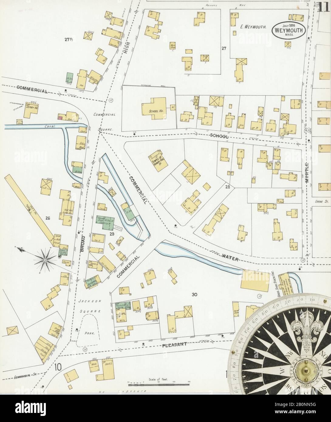 Weymouth map hi-res stock photography and images - Alamy