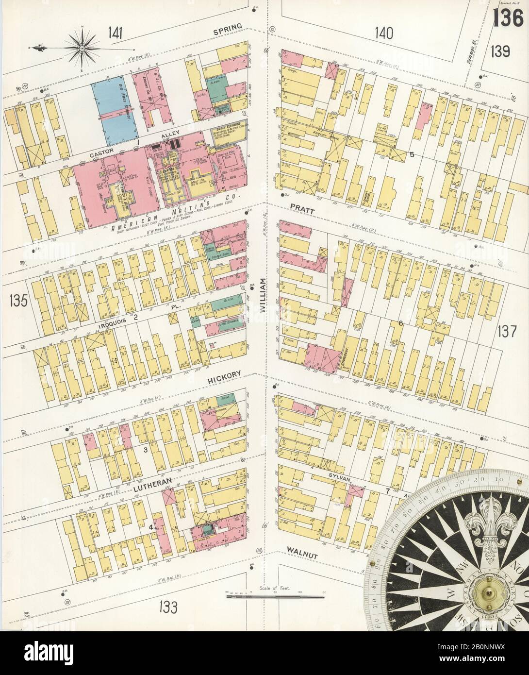 New York City Map 1900 High Resolution Stock Photography and Images - Alamy