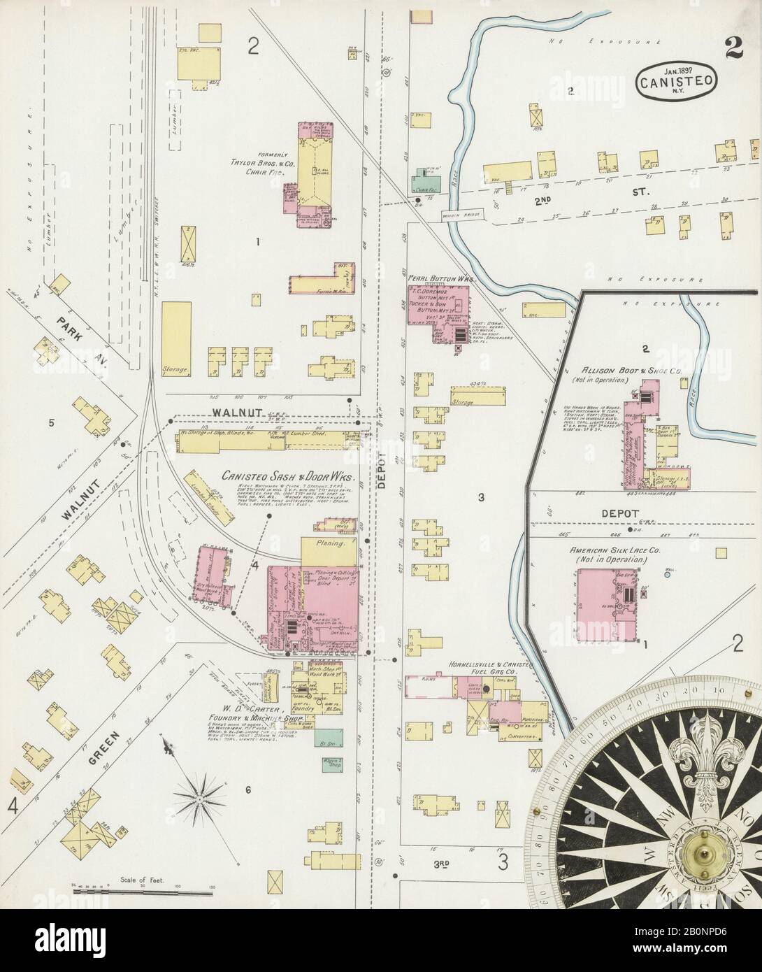 Map of canisteo hi-res stock photography and images - Alamy