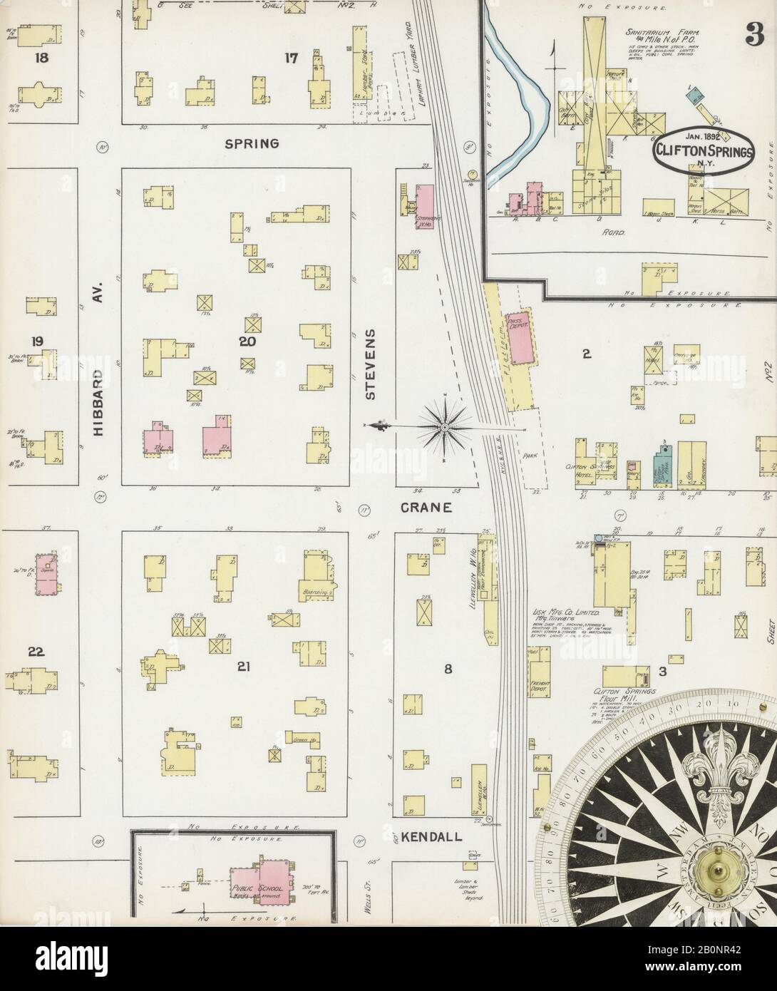 Map of clifton hi-res stock photography and images - Alamy