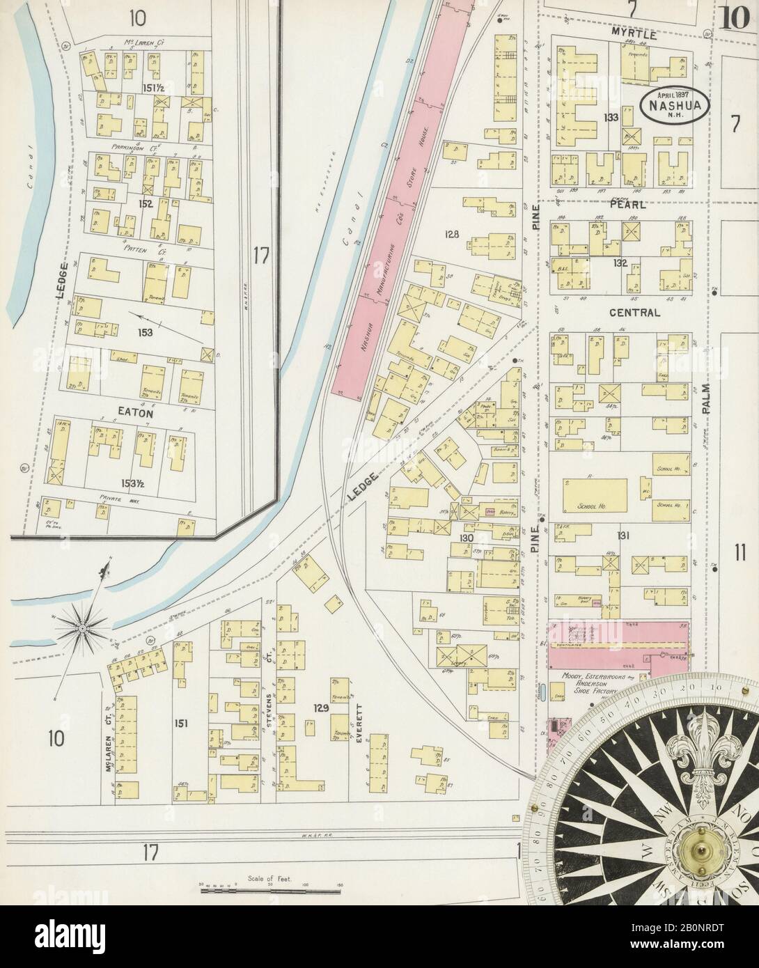 Image 10 of Sanborn Fire Insurance Map from Nashua, Hillsborough County ...