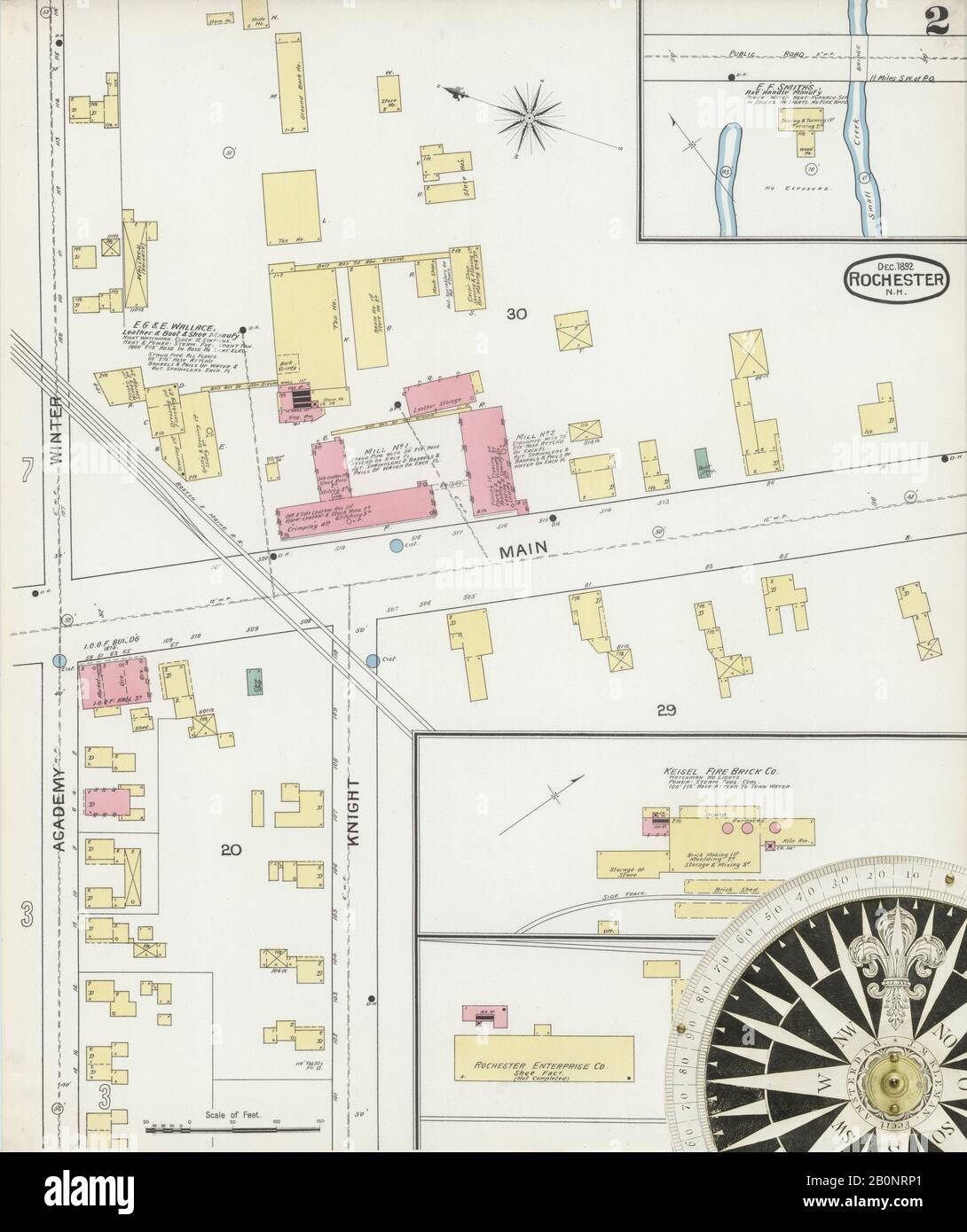 Image 2 of Sanborn Fire Insurance Map from Rochester, Strafford County ...