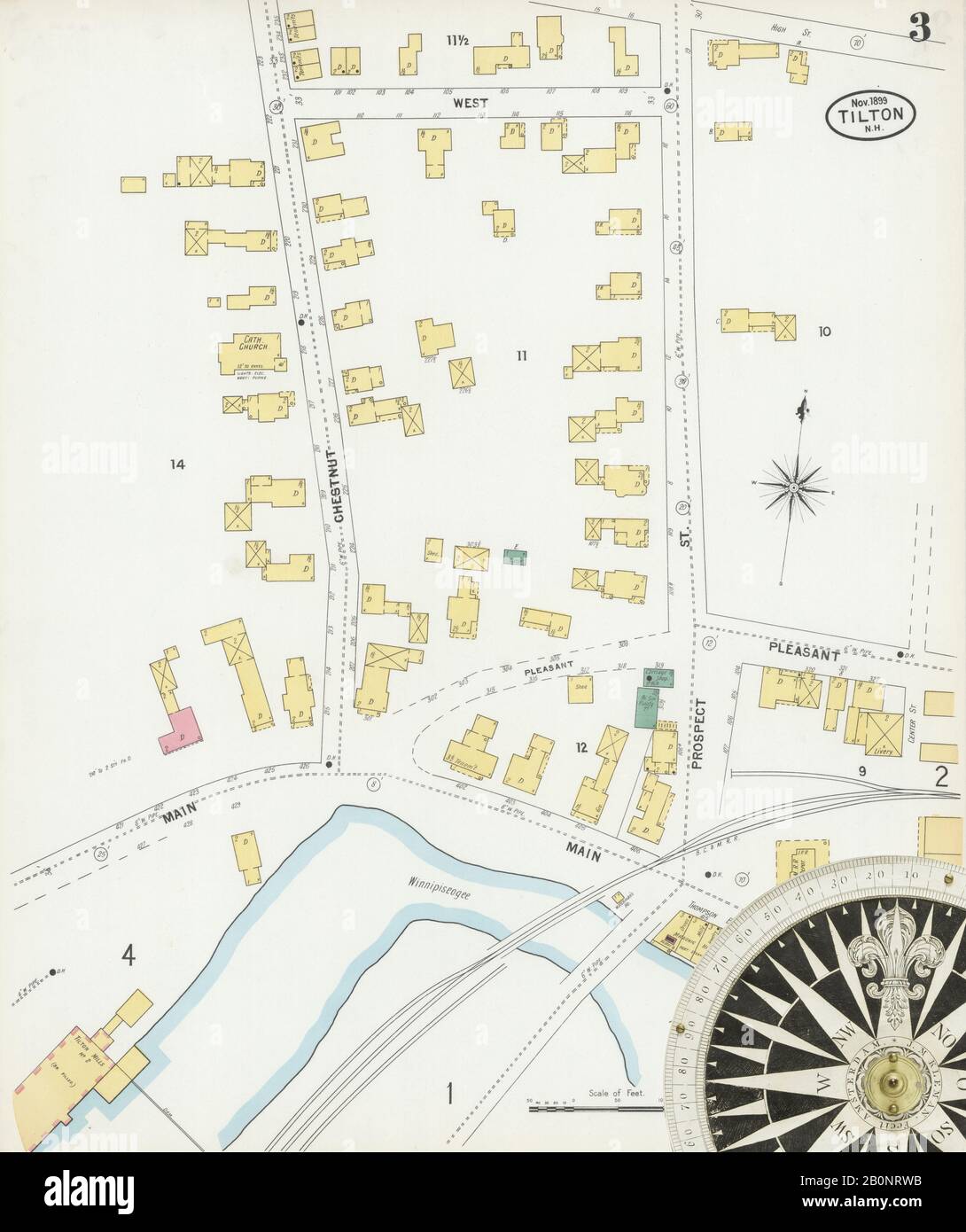 Map of tilton hi-res stock photography and images - Alamy