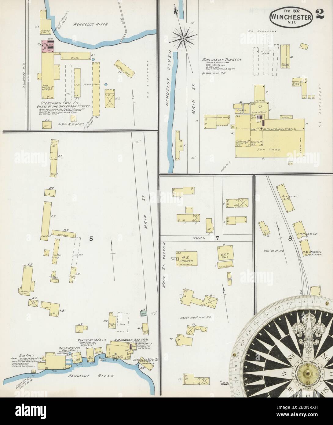 Image 2 of Sanborn Fire Insurance Map from Winchester, Cheshire County ...