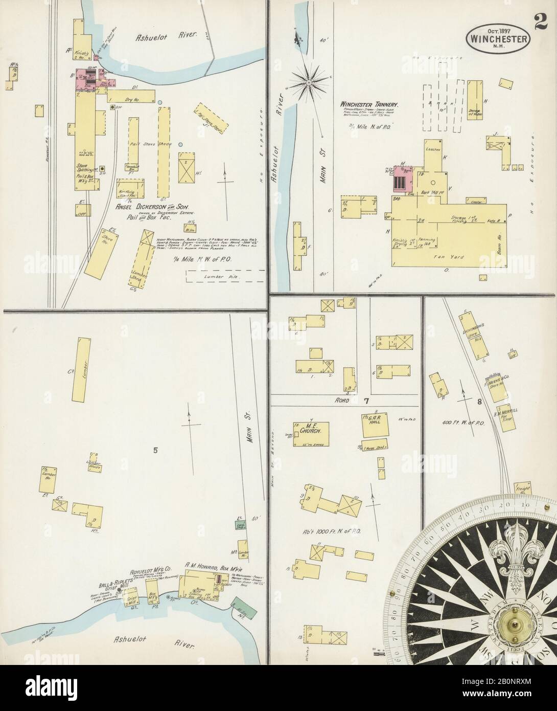Image 2 of Sanborn Fire Insurance Map from Winchester, Cheshire County ...