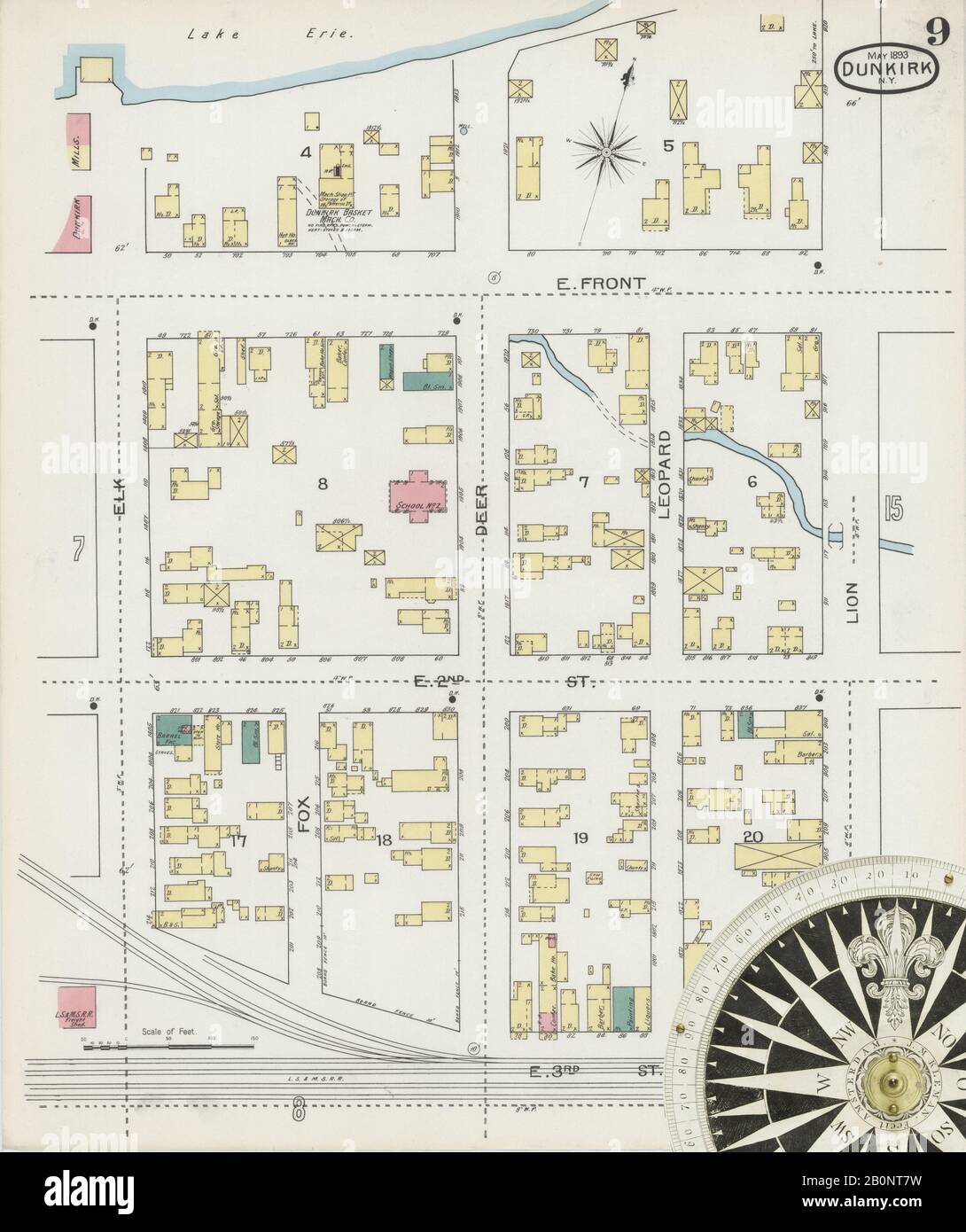 Image 9 of Sanborn Fire Insurance Map from Dunkirk, Chautauqua County ...