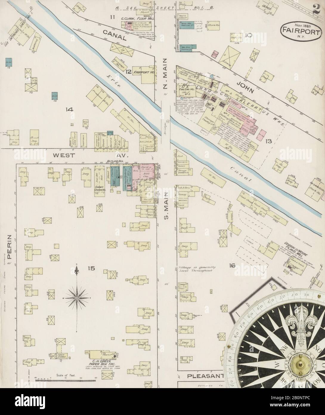 Map of fairport hi-res stock photography and images - Alamy