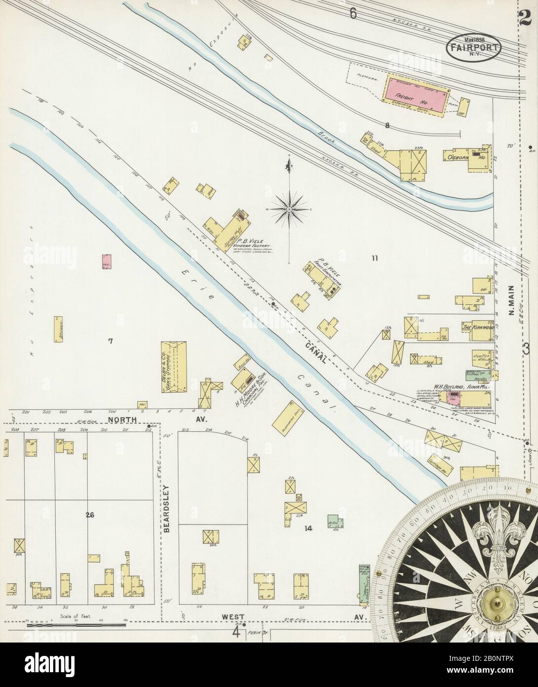 Fairport map hi-res stock photography and images - Alamy