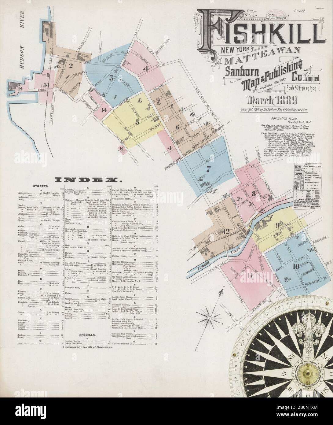 Fishkill new york on a map hi-res stock photography and images - Alamy