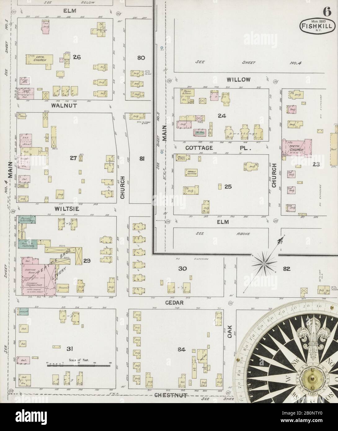 Fishkill new york on a map hi-res stock photography and images - Alamy