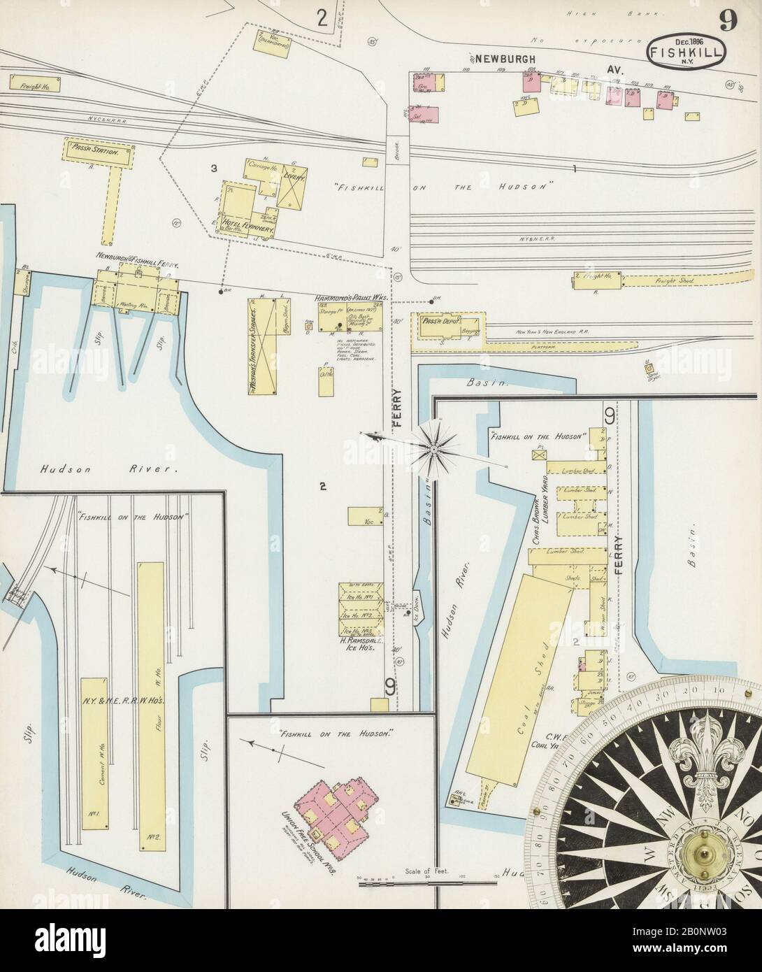 Map of fishkill hi-res stock photography and images - Alamy