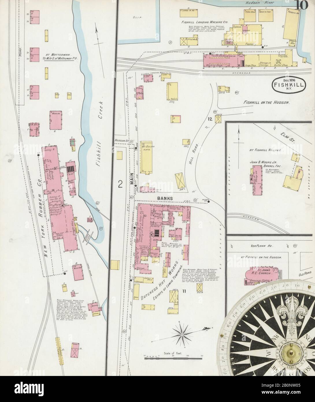 Fishkill New York On A Map High Resolution Stock Photography and Images ...