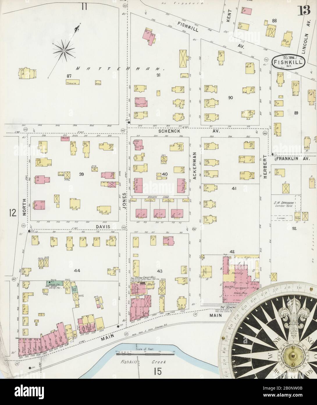 Fishkill new york on a map hi-res stock photography and images - Alamy