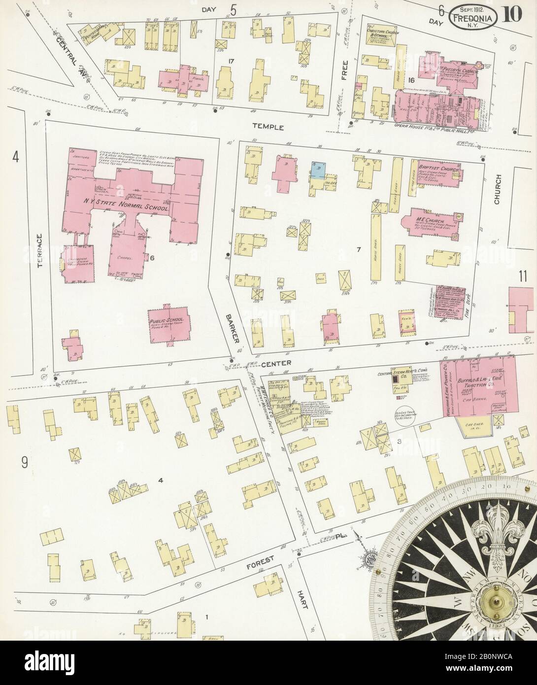 Map of fredonia hi-res stock photography and images - Alamy