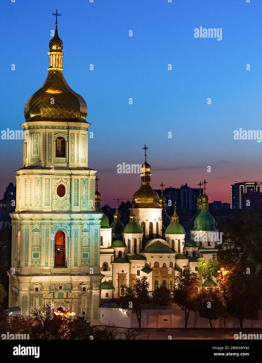 Saint Sophia Cathedral Landmark of Kiev Ukraine Europe Stock Photo - Alamy