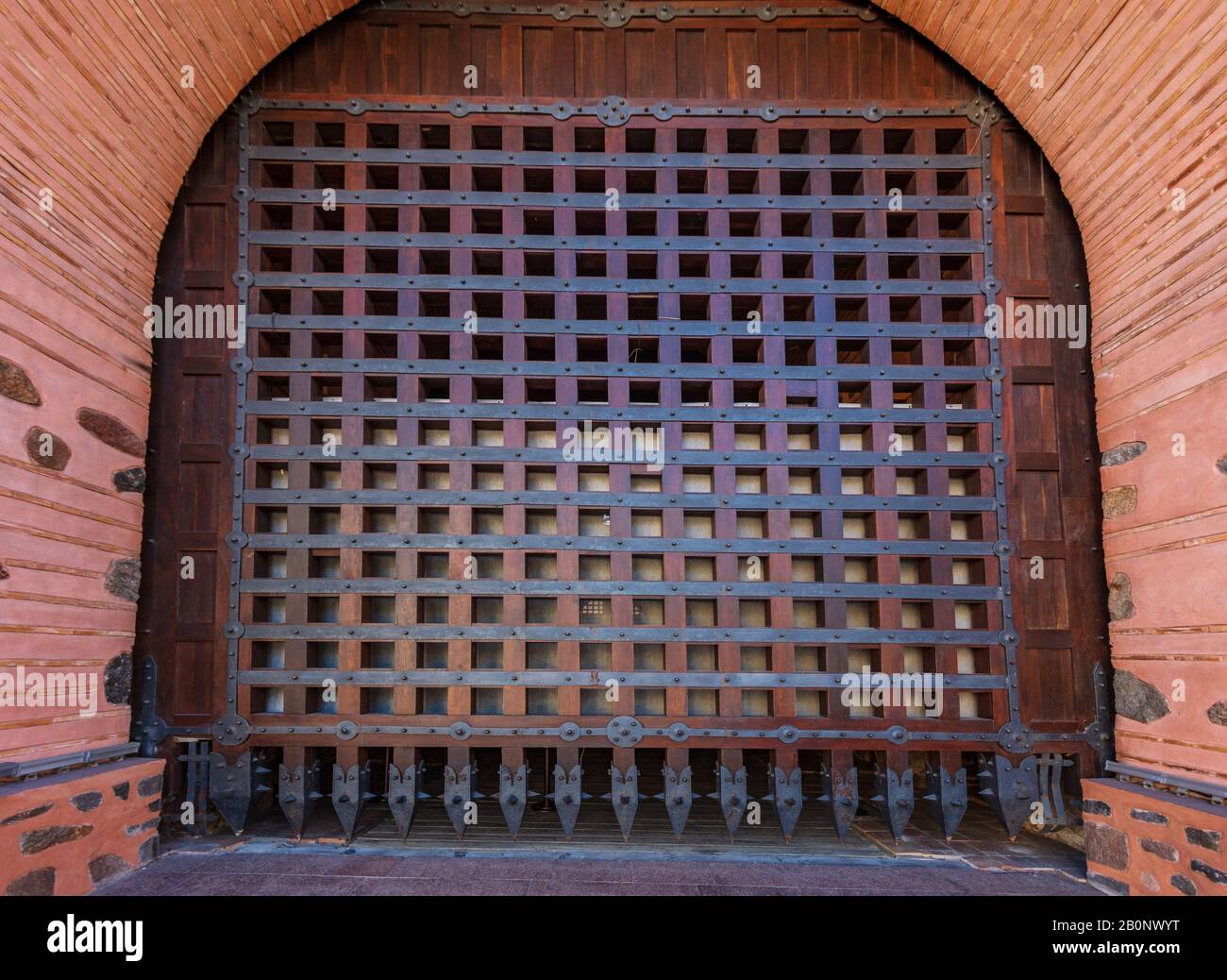 the great Golden Gate Landmark door of Kiev Ukraine Europe Stock Photo ...