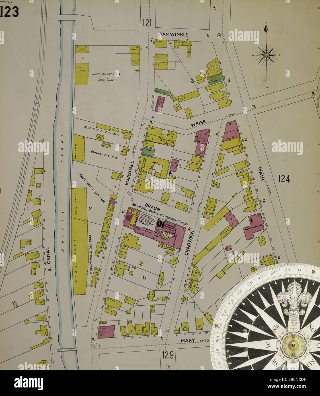 Paterson map hi-res stock photography and images - Alamy