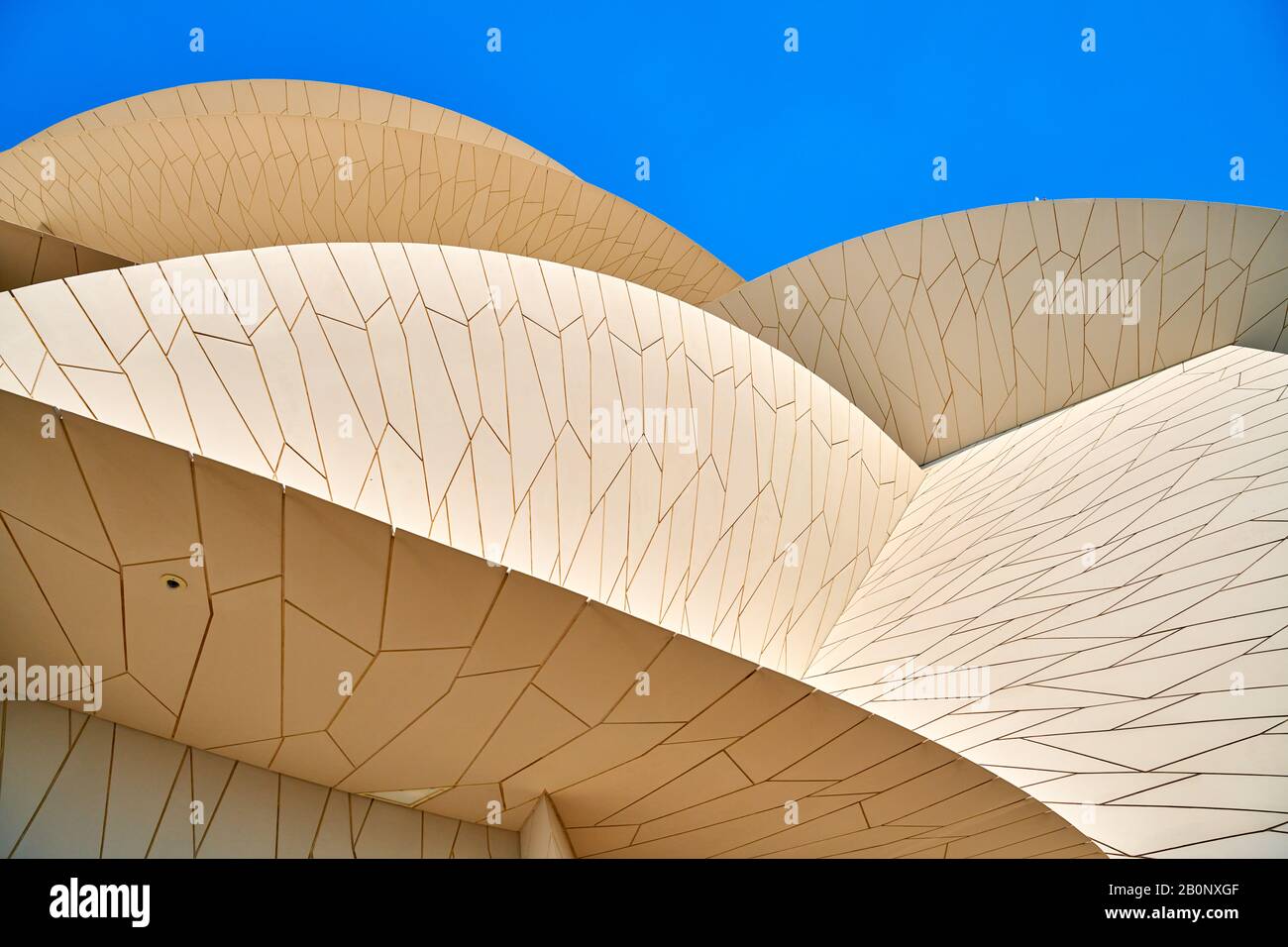 national museum of Qatar Doha the desert rose building made by french ...