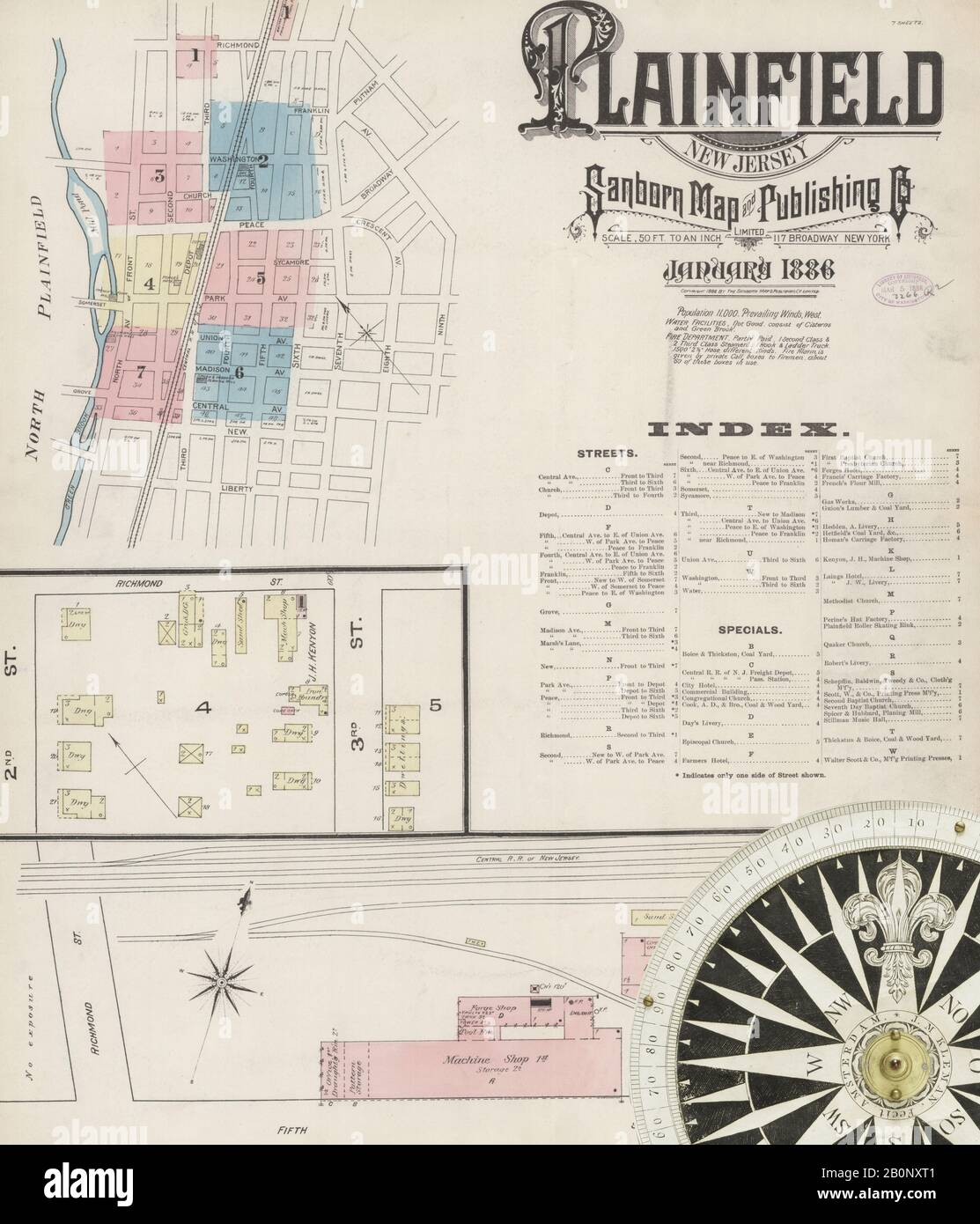 Map of plainfield hi-res stock photography and images - Alamy