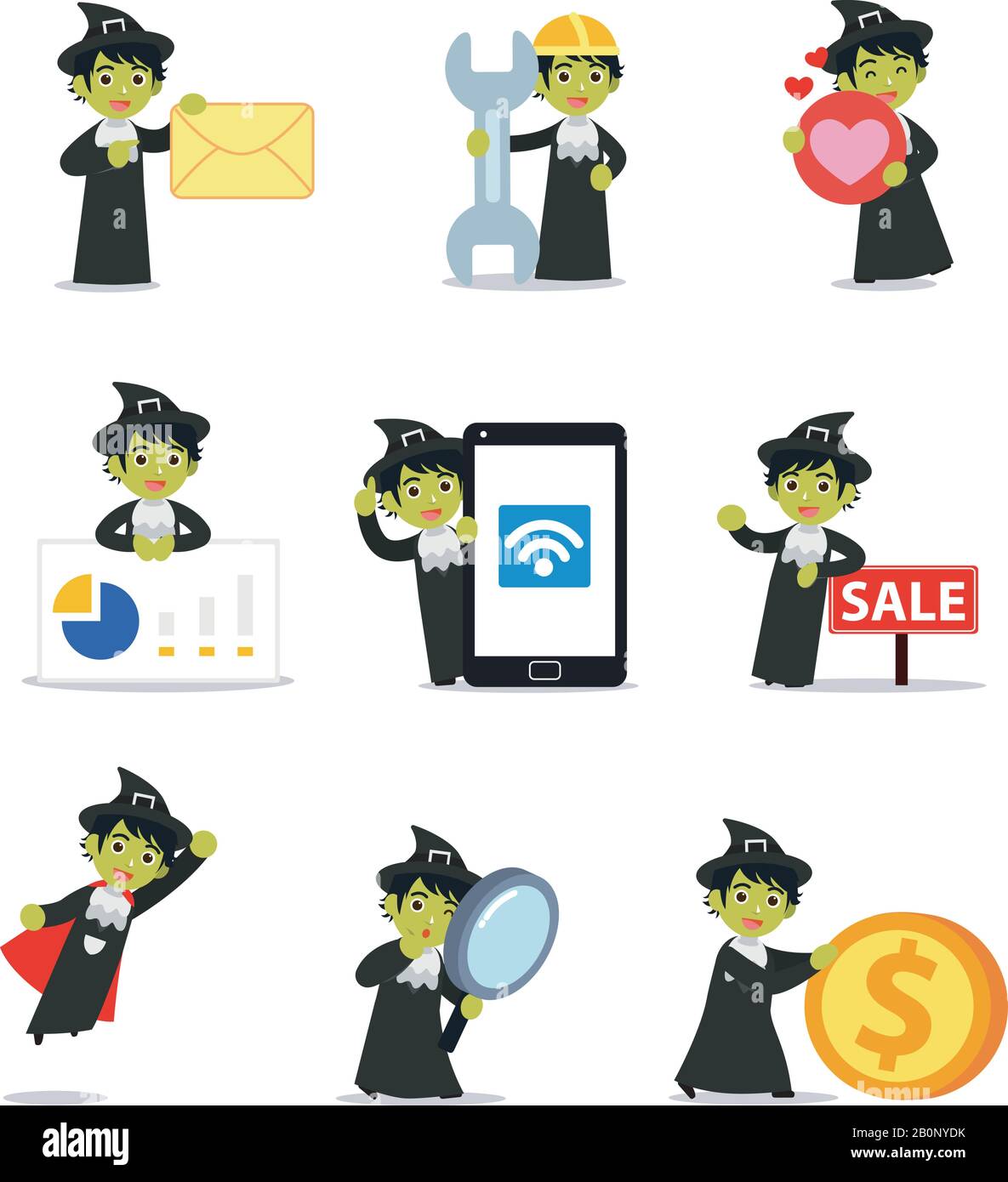 Wicked witch of the west hi-res stock photography and images - Alamy