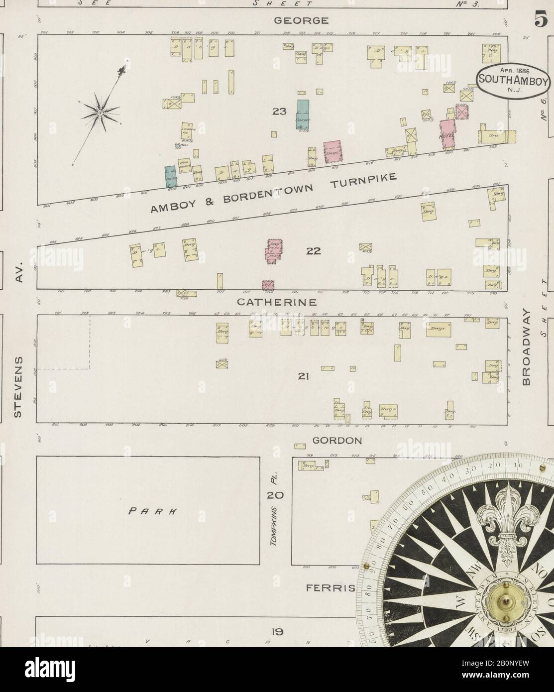 Amboy map hi-res stock photography and images - Alamy