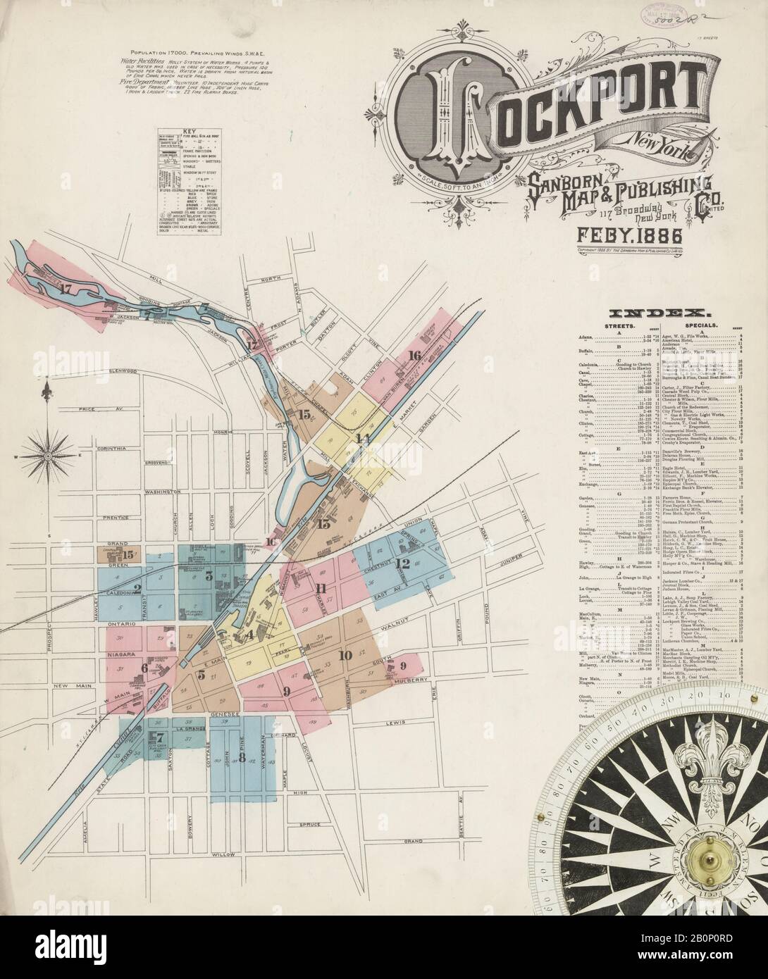 Map of lockport hi-res stock photography and images - Alamy