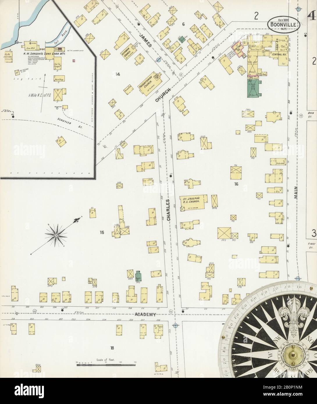 Map of boonville hi-res stock photography and images - Alamy