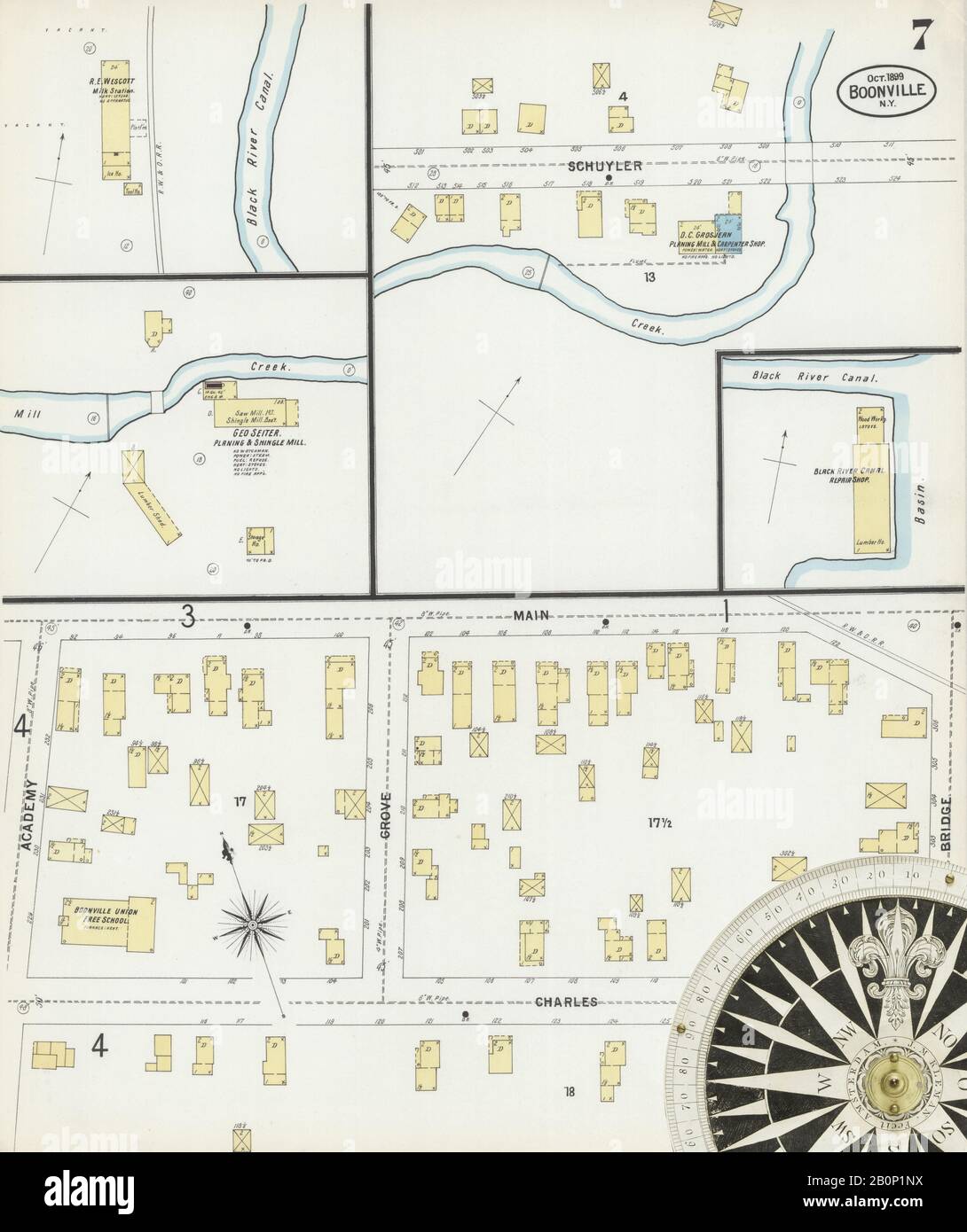 Image 7 of Sanborn Fire Insurance Map from Boonville, Oneida County ...