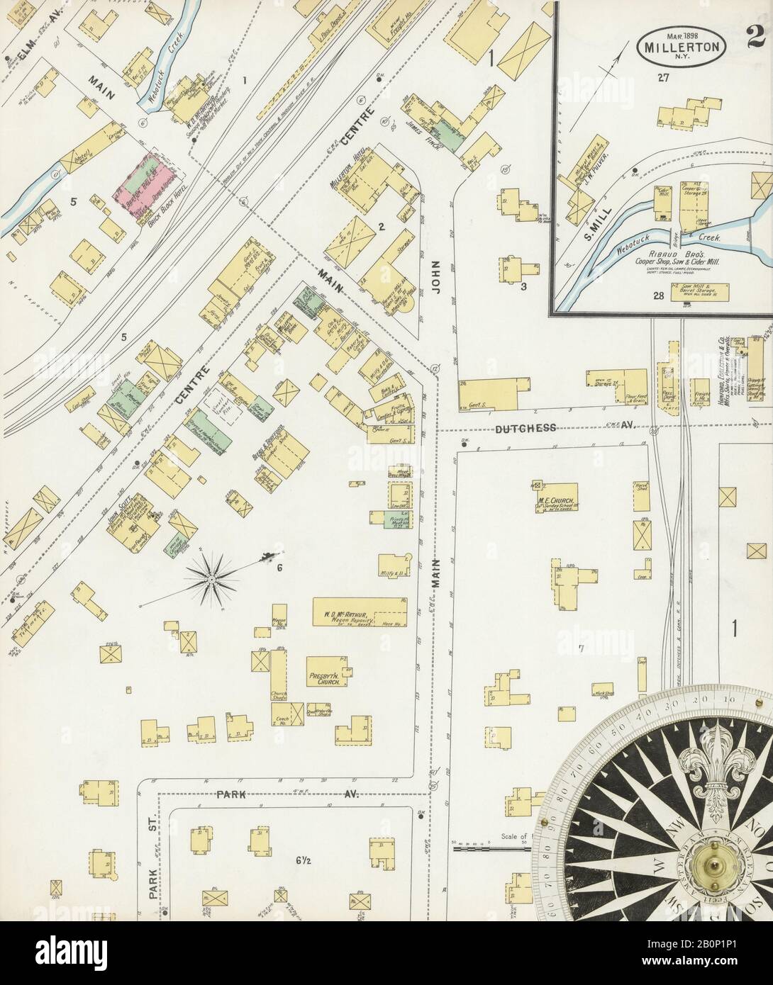 Image 2 of Sanborn Fire Insurance Map from Millerton, Dutchess County ...