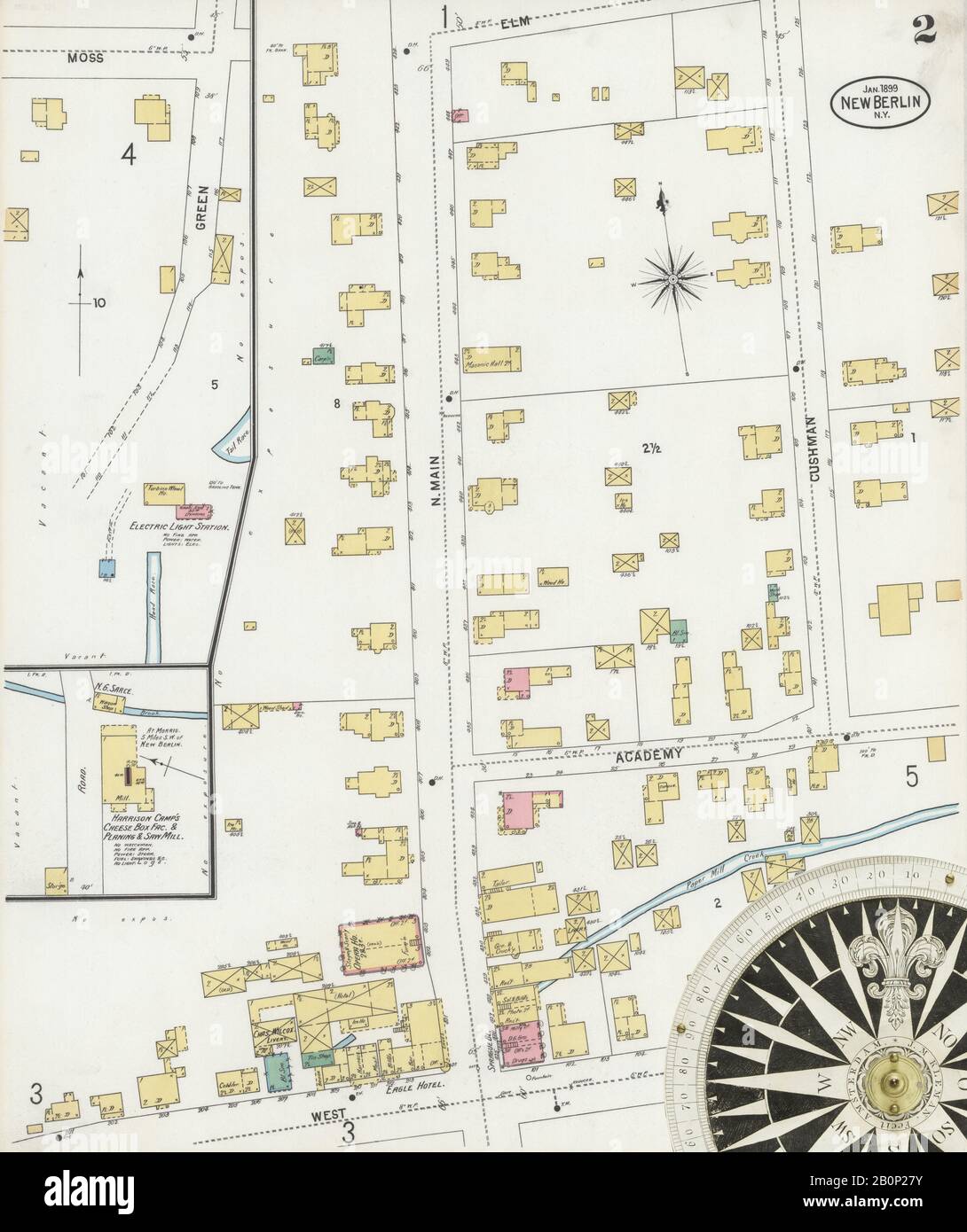 Map of new berlin hi-res stock photography and images - Alamy