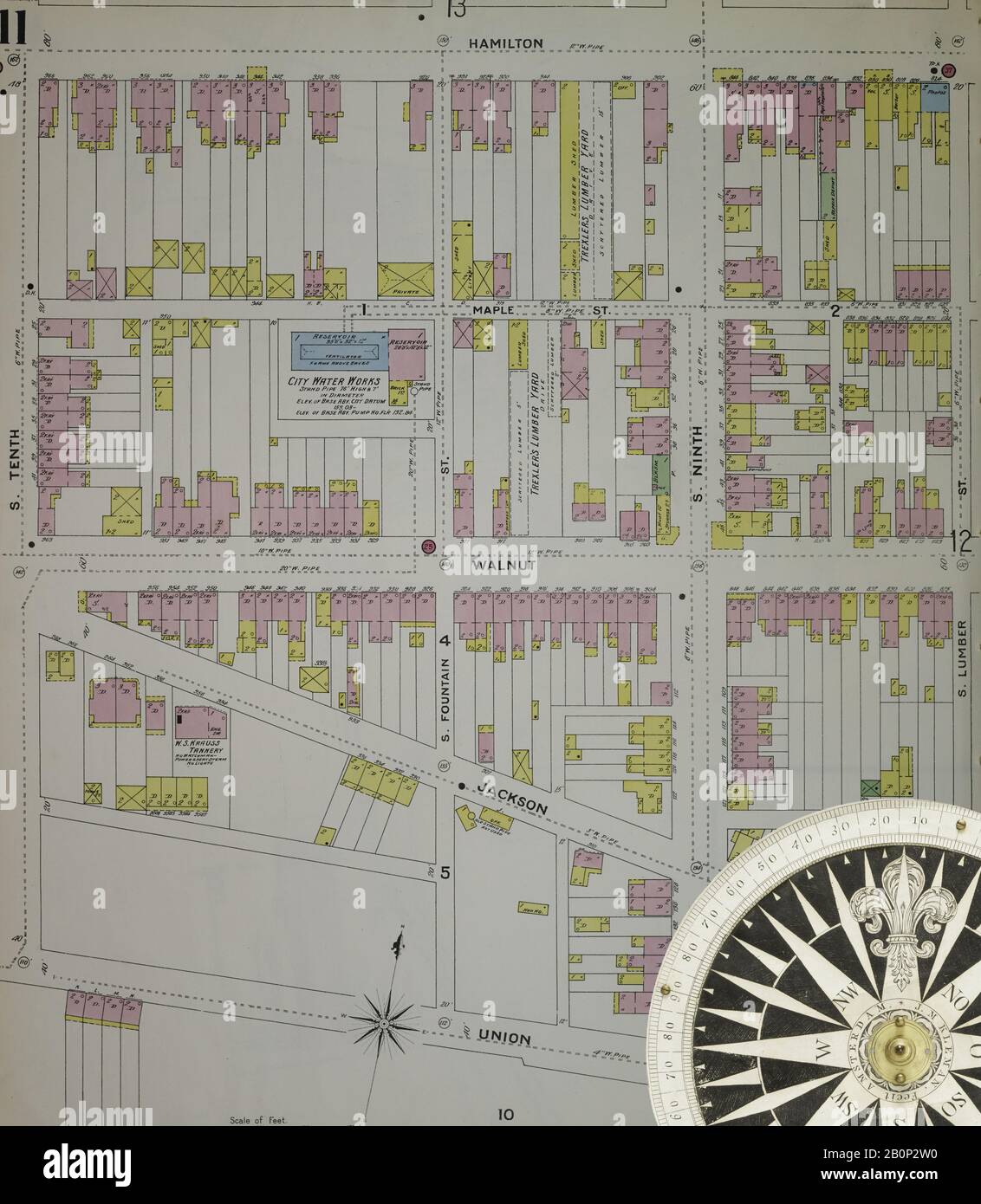 Image 12 of Sanborn Fire Insurance Map from Allentown, Lehigh County ...