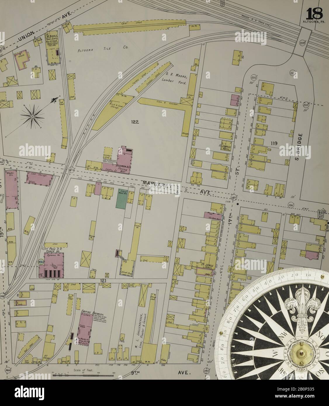 Image 19 of Sanborn Fire Insurance Map from Altoona, Blair County ...