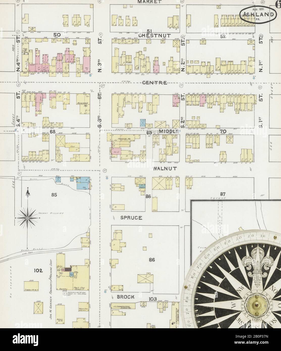 Image 6 of Sanborn Fire Insurance Map from Ashland, Schuylkill County ...